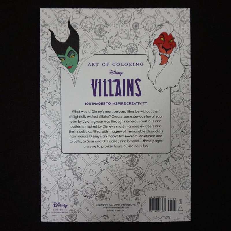 Art of Coloring: Disney Villains - The Creative House